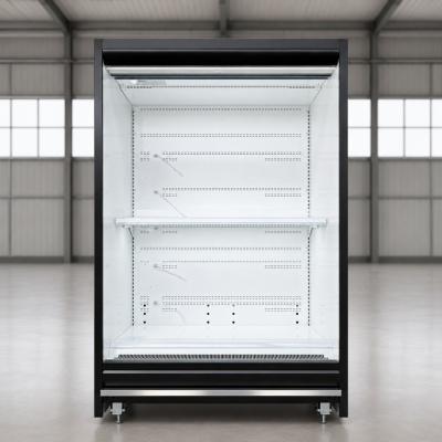 China Commercial Open Display Fridge with Adjustable Shelves and LED Lighting GAEA125 for sale