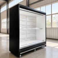 China Supermarket Open Front Display Cooler with Remote Cooling and Night Curtain GAEA187 for sale