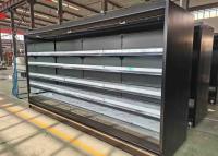 China Supermarket Open Display Fridge with Extra Long Merchandising Frontage GAEA375 for sale
