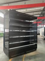 China Supermarket Open Display Fridge with Tall Cabinet and Adjustable Shelves GAEA187L for sale