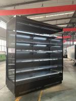 China Supermarket Open Display Fridge with Tall Cabinet and Adjustable Shelves GAEA187L for sale