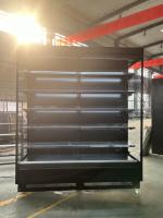 China Supermarket Open Display Fridge with Tall Cabinet and Adjustable Shelves GAEA187L for sale
