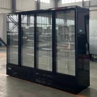 China MAXIMA 4DR Four‑door Extra‑large Capacity Upright Glass Door Fridge For Superstore for sale