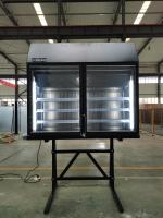 China TOP 2DF Supermarket Vertical Combination Cabinet Large Capacity Ice Cream Storage Upright Freezer for sale