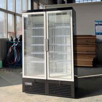 China MAXIMA Double‑door Large‑volume Upright Glass Door Freezer For Frozen Merchandise for sale