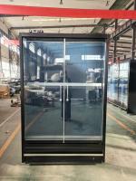 China Commercial Multideck Display Fridge with Anti Fog Glass and LED Lighting GAEAECO125 for sale
