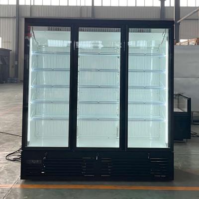 China MAXIMA 3DF Vertical LED High‑load Commercial Frozen Product Display Freezer for sale