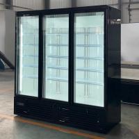 China MAXIMA 3DF Vertical LED High‑load Commercial Frozen Product Display Freezer for sale