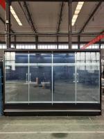 China Commercial Display Cooler with Long Glass Door Frontage and Remote Cooling GAEAECO290 for sale