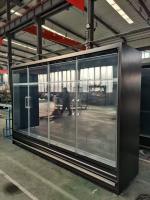 China Commercial Display Cooler with Long Glass Door Frontage and Remote Cooling GAEAECO290 for sale