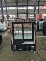 China VERA90DS Chain Store Air Cooling Frost-Free  With 2 Layers Shelving Snack and Cake Display Fridge for sale