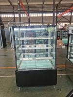 China VERA 90TSB Customized Black Color Commercial Dessert Display Fridge Refrigerator Perfect for Bakeries Cake Shops Food Stands for sale