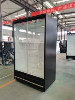 China Tall Multideck Display Fridge with Anti Fog Glass Doors and LED Lighting GAEAECO125L for sale