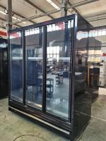 China Upright Glass Door Fridge with Tall Cabinet and Five Adjustable Shelves GAEAECO187L for sale