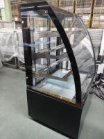 China ROSA 90TS Elegant Curved Glass Door with 3 Shelf Cake Showcase for Cake and Snack in Bakery Shop for sale