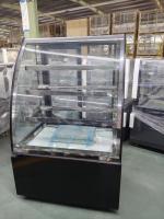 China ROSA 90TS Elegant Curved Glass Door with 3 Shelf Cake Showcase for Cake and Snack in Bakery Shop for sale