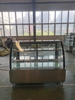 China ROSA 150DS Small Cake Display Fridge Glass Display Top Refrigerated Cooler for sale
