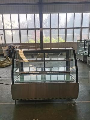 China ROSA 150DS Small Cake Display Fridge Glass Display Top Refrigerated Cooler for sale