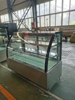China ROSA 150DS Small Cake Display Fridge Glass Display Top Refrigerated Cooler for sale
