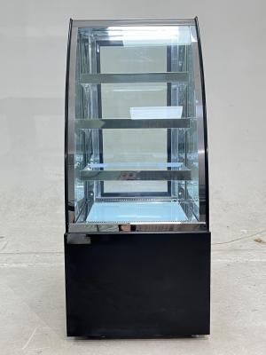 China ROSA 60TS  Extra‑tiny size  Commercial Arc Glass Cake Display Refrigerator Bakery Showcase for sale