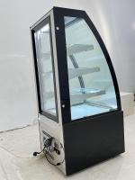 China ROSA 60TS  Extra‑tiny size  Commercial Arc Glass Cake Display Refrigerator Bakery Showcase for sale