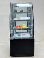 China ROSA 60TS  Extra‑tiny size  Commercial Arc Glass Cake Display Refrigerator Bakery Showcase for sale