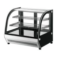China LISA66R Low Temperature Refrigerated Table Cake Cabinet Automatic Demisting Glass Door Biscuit Dessert Commercial Freezer for sale