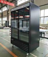China KBGDM Double‑door Upright Glass Door Fridge For Mid‑size Supermarket Fresh Merchandising for sale