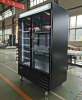 China KBGDM Double‑door Upright Glass Door Fridge For Mid‑size Supermarket Fresh Merchandising for sale