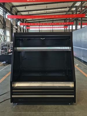 China Semi Height Commercial Open Display Fridge with Compact Footprint and Adjustable Shelves RHEA125 for sale