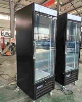 China KBGDM 27F EC Evaporator‑fan Stainless‑steel Base Upright Freezer For Meat & Pastry Retail for sale