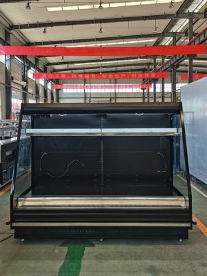 China Supermarket Open Display Fridge with Wide Frontage and LED Lights RHEA187 for sale