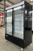 China KBGDM 54F Triple Anti‑fog Glass Stainless‑steel Base Freezer For Pre‑made Frozen Ingredients for sale