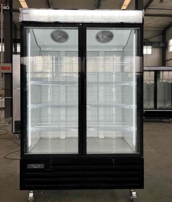 China KBGDM 54F Triple Anti‑fog Glass Stainless‑steel Base Freezer For Pre‑made Frozen Ingredients for sale