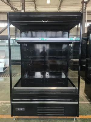 China Commercial Open Display Fridge with Adjustable Shelves and Night Curtain SMART125 for sale
