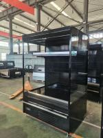 China Commercial Open Display Fridge with Adjustable Shelves and Night Curtain SMART125 for sale