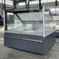 China PHEA 125RP Lift‑up Flat Glass Commercial Fresh Meat Refrigerated Showcase for sale