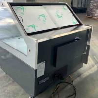 China PHEA 125RP Lift‑up Flat Glass Commercial Fresh Meat Refrigerated Showcase for sale