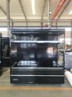 China Open Display Fridge with Wide Frontage and High Capacity Adjustable Shelves SMART187 for sale