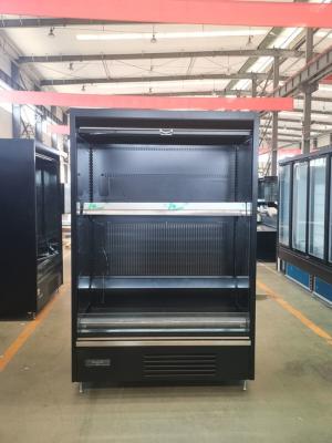 China Commercial Open Display Fridge with Adjustable Shelves and Night Curtain ELF125 for sale