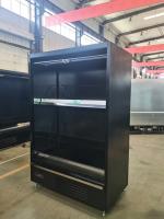 China Commercial Open Display Fridge with Adjustable Shelves and Night Curtain ELF125 for sale