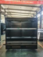 China Plug In Multideck Open Display Fridge with Wide Frontage and LED Lights ELF187 for sale