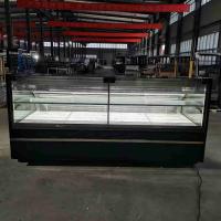 China PHEA 250RDP Stainless Steel Bumper Deli Refrigerated Serve‑Over Merchandiser for sale