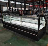 China PHEA 2900mm Extra‑Long Serve‑Over Deli Refrigerated Meat Display Case for sale
