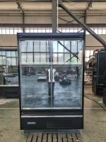 China Commercial Upright Glass Door Fridge with Adjustable Shelves and R290 Cooling ELF125GR for sale