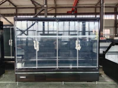 China Commercial Upright Glass Door Fridge with Extra Wide 2560mm Frontage and LED Lights ELF250GR for sale