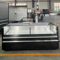China PHEA 187TP Plug‑in Horizontal Fresh Meat Showcase With Panoramic Endpanel For Supermarket for sale