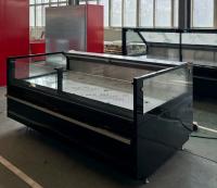 China PHEA 187TP Plug‑in Horizontal Fresh Meat Showcase With Panoramic Endpanel For Supermarket for sale