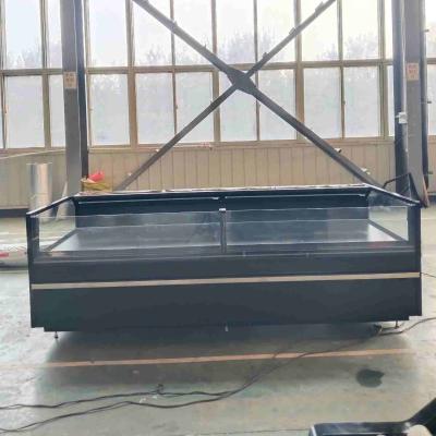 China PHEA 250TP Wide Butchery Showcase With Defrost Heater  Stainless Steel 304 Interior for sale