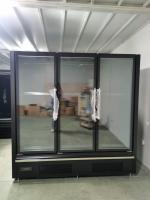 China Supermarket Upright Glass Door Freezer with 5 Layers Shelves and Anti Fog Glass ELF187GF for sale